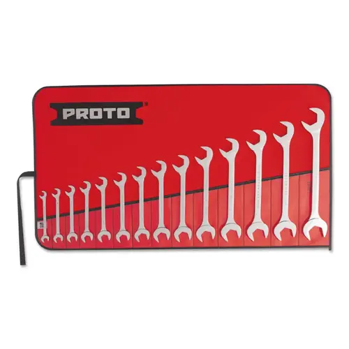 Proto 3100B Angle Open End Wrench Set, 14-Piece Buy Now