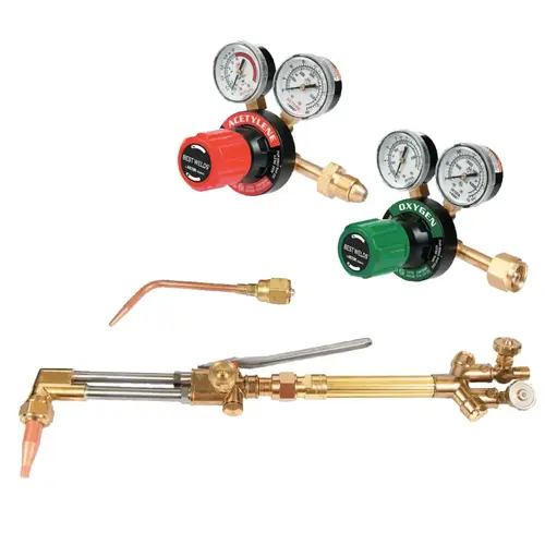 Best Welds 03842708 G350 Series Cutting and Welding Outfit, Heavy-Duty ...