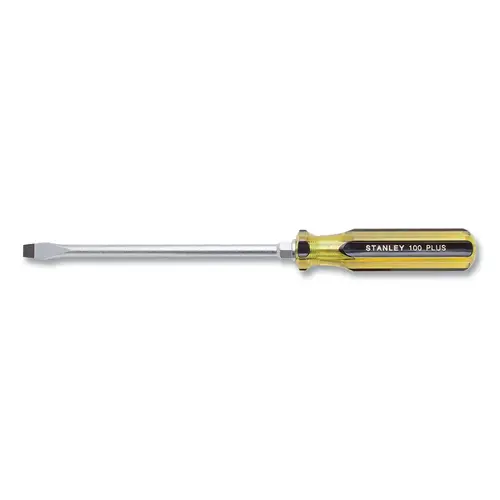 Stanley 66168A 100 Plus Square Blade Standard Tip Screwdriver, 3/8 in ...