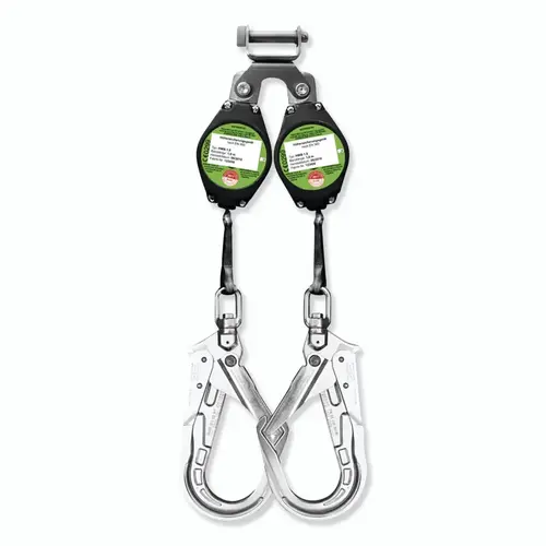 Peakworks V845526006LE Class A Dual Self-Retracting Lifeline, 6 ft ...