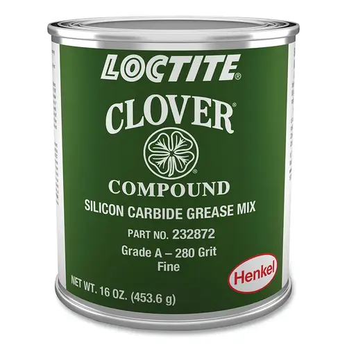 Loctite 232922 Clover Silicon Carbide Grease Mix, 1 lb, Can, 220 Grit ...