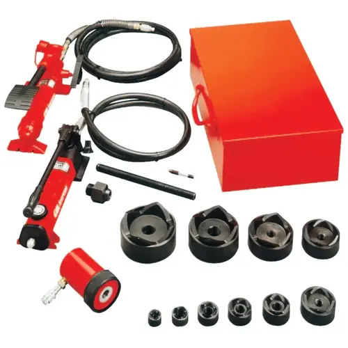 Gardner Bender KOH520A Slug-Out Hydraulic Knockout Sets, 12 gauge ...