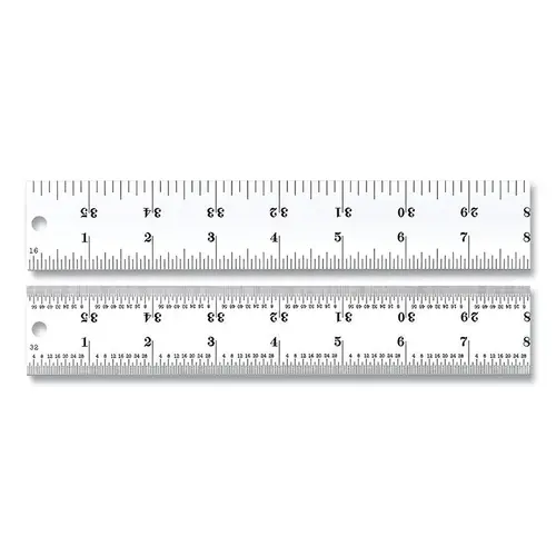 Starrett 52682 Spring-Tempered Rule, 36 in, 4R Measurement Type Buy Now