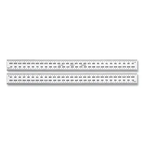 Starrett 56048 Semi-Flexible Ruler, 300 mm, Millimeter Graduations ...