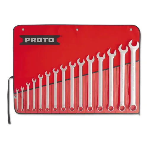 Proto 1200FT500 Torqueplus 12-Point Combination Wrench Set, 15-Pc ...
