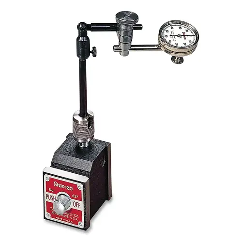 Starrett 52748 657 Series Magnetic Base and Post Assembly, 657CZ ...