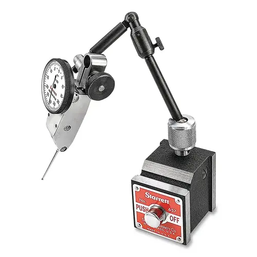 Starrett 65258 657 Series Magnetic Base and Post Assembly, 657-811Z ...
