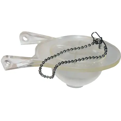 Lasco 04-2159 Universal Fit 3 In. Rubber Toilet Flapper with Ball Chain ...