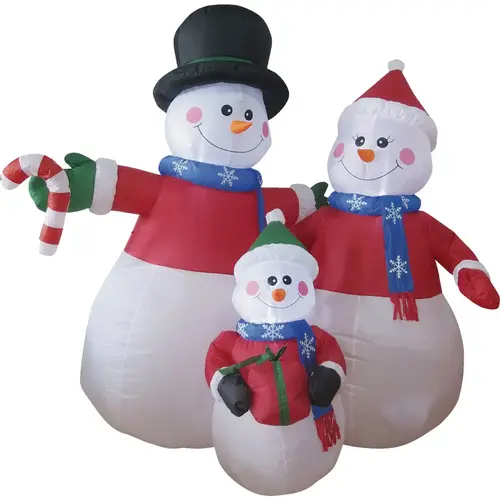 Brite Star 49-016-67 6 Ft. Snowman Family Airblown Inflatable Buy Now