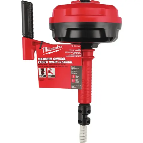 Milwaukee 48-22-5765 Closet & Drain Augers; Cable Type: Toilet Auger ...