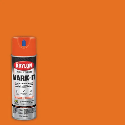 KRYLON 730608 Mark-It 730608 Industrial SB APWA Bright Orange Inverted ...