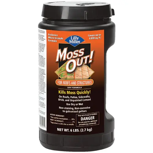 Lilly Miller 100099153 MOSS OUT! 6 Lb. Ready To Use Granules Moss ...