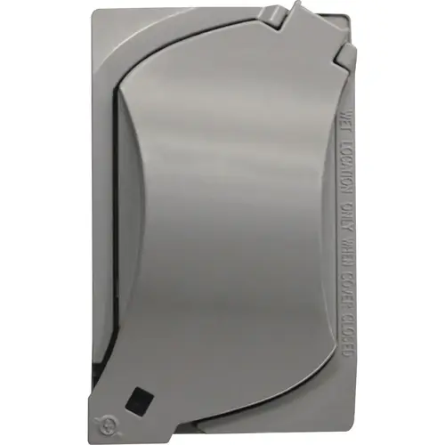 Southwire WC1V12-SG-UPC 6-In-1 Single Gang Gray Vertical/Horizontal ...