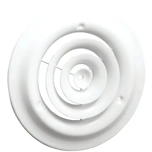 SELKIRK 1500W6R 6 In. Round Ceiling Diffuser White Buy Now