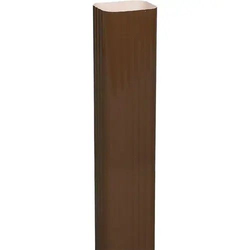 Spectra Metal 3EXTRTB 2 In. x 3 In. x 15 In. K-Style Brown Aluminum ...