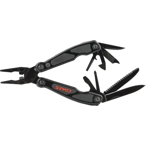 COAST C2899BCP LED135 14-Tool Stainless Steel Micro Multi-Tool Black ...