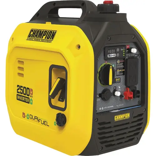 Champion 201323 2500W Dual Fuel Recoil Inverter Generator with CO Shield Buy Now