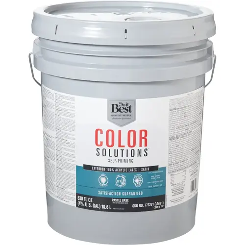 Do it Best CS43W0702-20 Color Solutions 100% Acrylic Latex Self-Priming ...