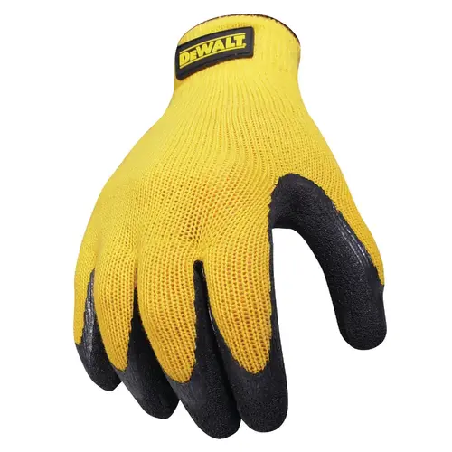 DEWALT DPG70M Texture Rubber Coated Glove, Medium, Yellow Pair Buy Now
