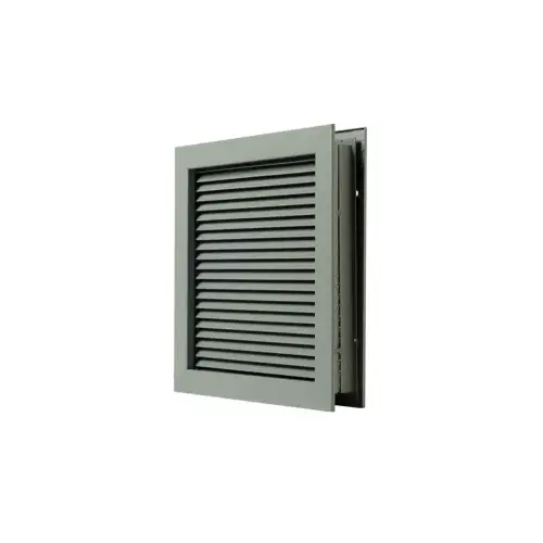 National Guard Products L-700-RX 18X12 No Vision Door Louver for 1-3/4 ...