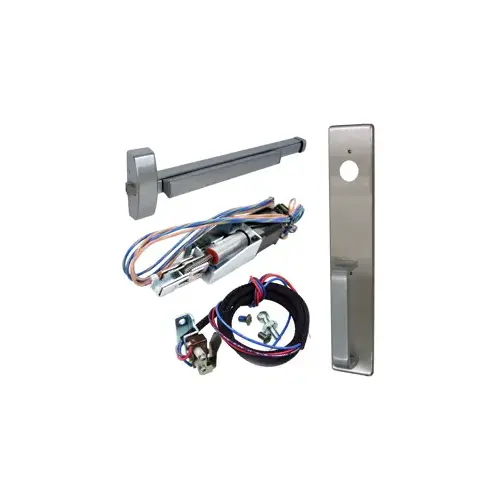 Precision Hardware MLR-TS-2103-1703A-630-48 KIT - Rim Exit Device, Electric Motorized Latch ...