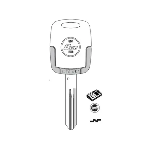 Kaba Ilco EK3-SUB4 Subaru Electronic Cloneable Transponder - Complete ...