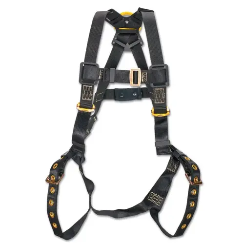 MSA 10152634 Workman Arc Flash Full Body Harness, Back Web Loop ...