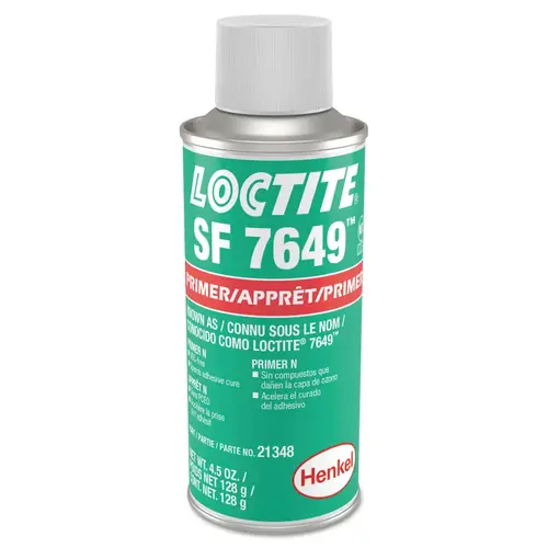 Loctite 135284 7649 Primer N, 1 Gallon Bottle, Clear Green - pack of 4 ...