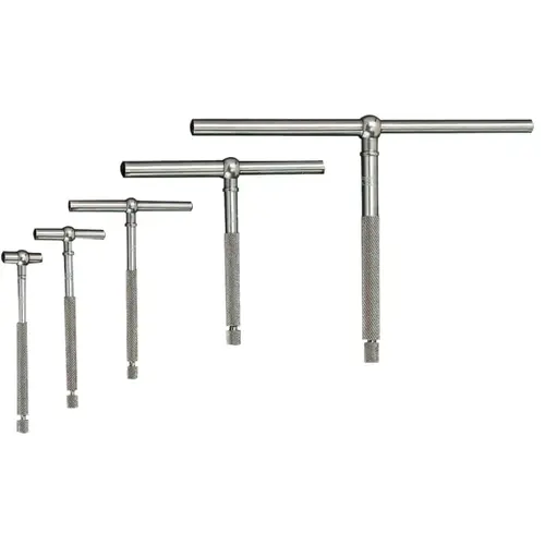 Starrett 50929 229 Series Telescoping Gage, 1/2 to 6 in Range, 2-3/8 to ...