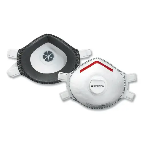 Honeywell North 14110402 SAF-T-FIT Plus Molded Cup Respirators, Nose ...