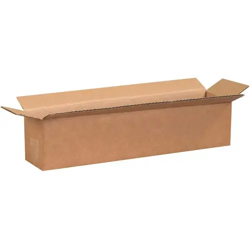 BOX Partners, LLC 1844 Box Partners Long Corrugated Boxes 18"x4"x4 ...