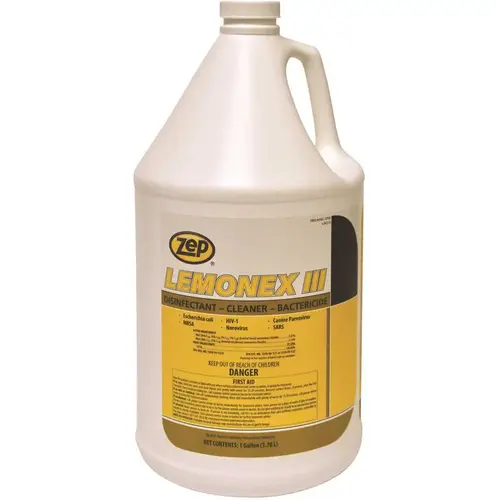 Zep, Inc. 434424 Zep Lemonex Iii Detergent And Disinfectant, 1 Gal ...