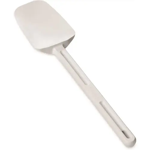 Rubbermaid FG193400WHT Rubbermaid 1934 White Spoon-Shaped Spatula ...