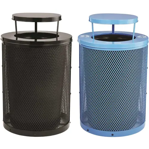 ALPINE ALP4460-01-F Outdoor Diamond Steel Blue/black Can-Rain Bonnet ...