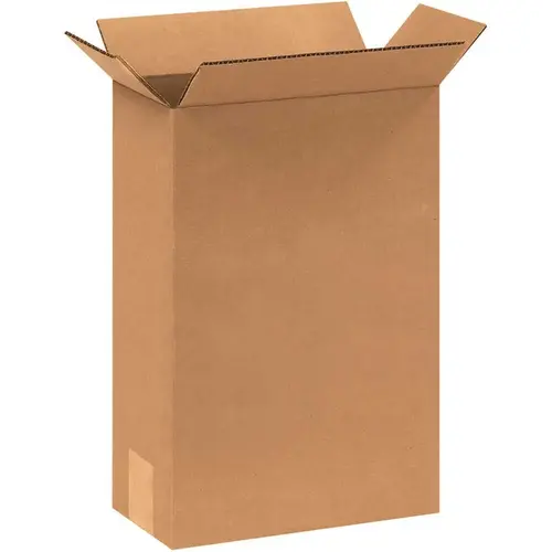 BOX Partners, LLC 8412 Box Partners Corrugated Boxes 8"x4"x12" Kraft Package Of 25 Buy Now