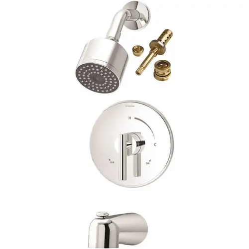 Symmons 3500-CYL-REB-TRM Dia Rebuild Trim Kit In Chrome Fits Any ...