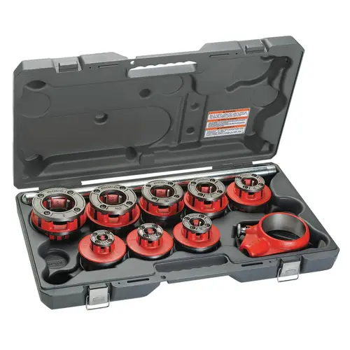 RIDGID 36505 Exposed Ratchet Threader Set, 1/8 in (NPT) to 2 in (NPT ...