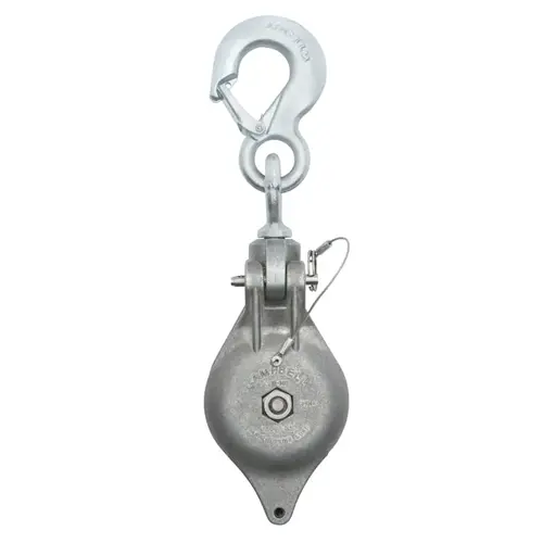 Campbell 7380303 Hand Line Utility Blocks, 1 Wheel, 1,500 lb, 5/8 in ...