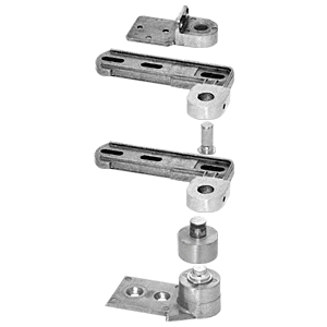 CRL 689628 Aluminum Offset Pivot Set for Aluminum Doors