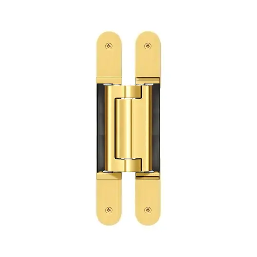 Brixwell QHWB-006 Concealed Hinge, TECTUS TE 640 3D Polished Brass ...