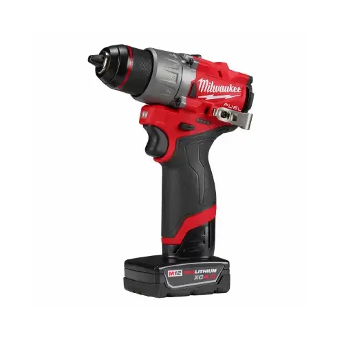 Milwaukee 3401-22 M12 18-Volt Subcompact Drill/Driver, Brushless Motor ...