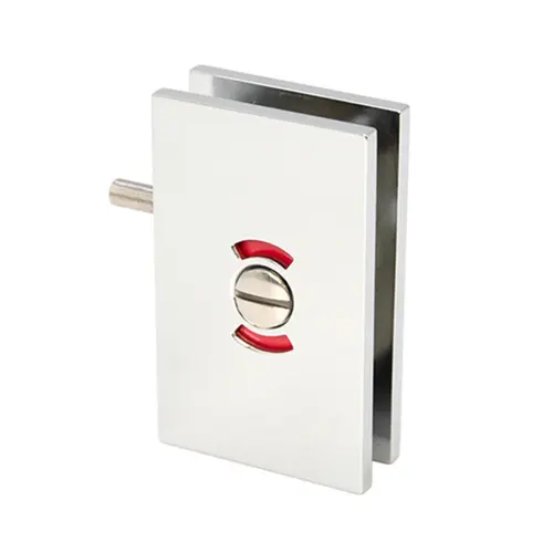 FHC GLENLKCH Glendale Series Swinging Glass Door Lock With Indicator ...