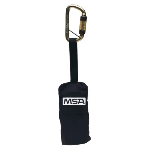 MSA 10063431 Suspension Trauma Safety Steps, w/Carabiner, 6 ft, Black ...