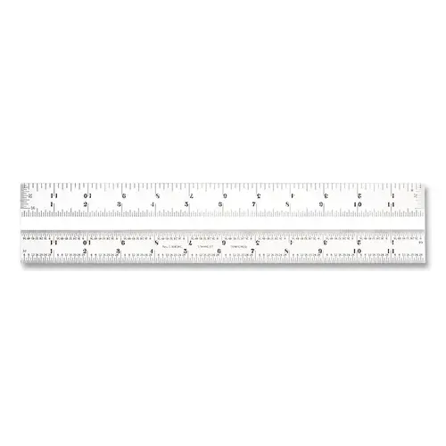 Starrett 51338 Semi-Flexible Ruler, 24 in, Inch Graduations, Steel Buy Now
