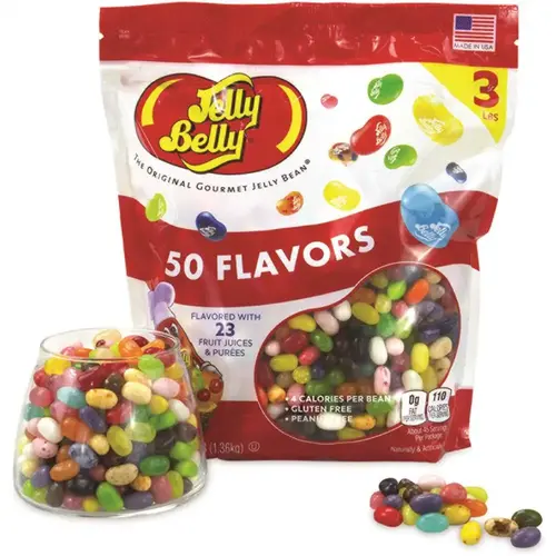 Jelly Belly Company GRR22000020 Jellybelly 50 Flavors Jelly Beans ...