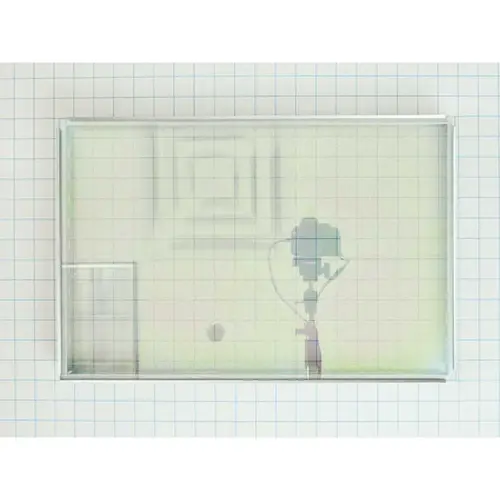 GE WB55T10067 Ge Window Pack Assembly For Inner Door, Part #wb55t10067 ...