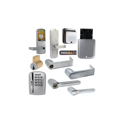 Schlage Electronics AD200-CY70MSK-LAT626-PD C 8B KIT - Mag-Stripe ...