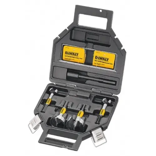 DEWALT DW1649 Drill Bit Set: Auger Drill Bits, 8 Pc, 1" Drill Bit ...