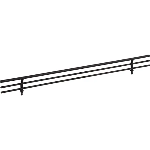 Hardware Resources SF17-MB 17" Wide Matte Black Wire Shoe Fence for ...