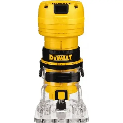 DEWALT DWE6000 31,000 RPM, 0.6 HP, 4.5 Amp, Laminate Trimmer Electric ...
